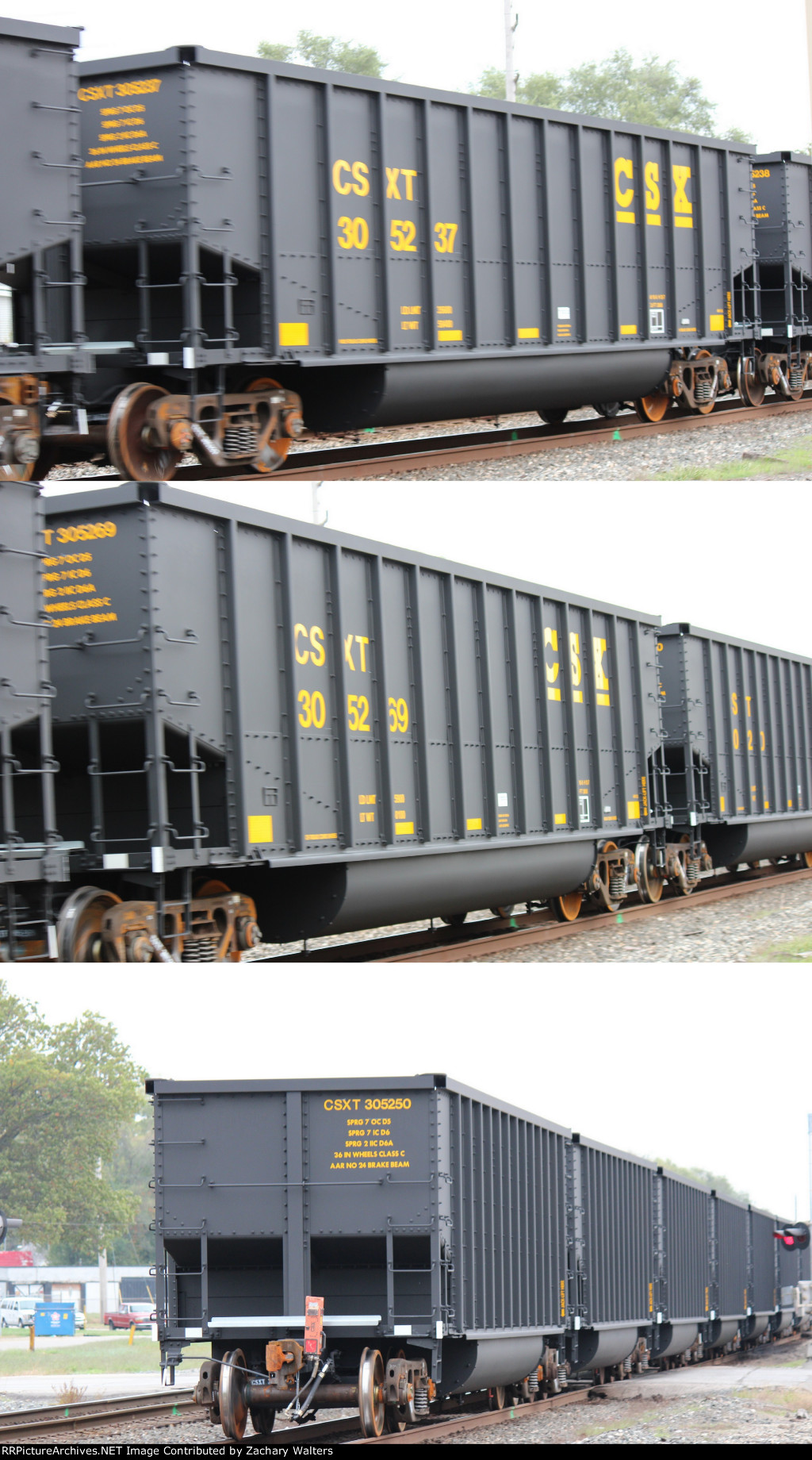 CSX refurbished coal cars